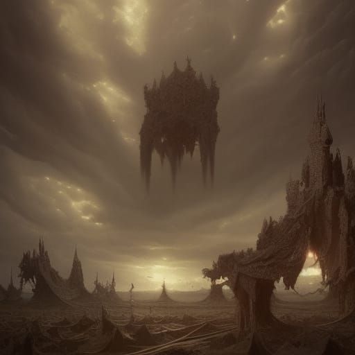 The old keep - AI Generated Artwork - NightCafe Creator