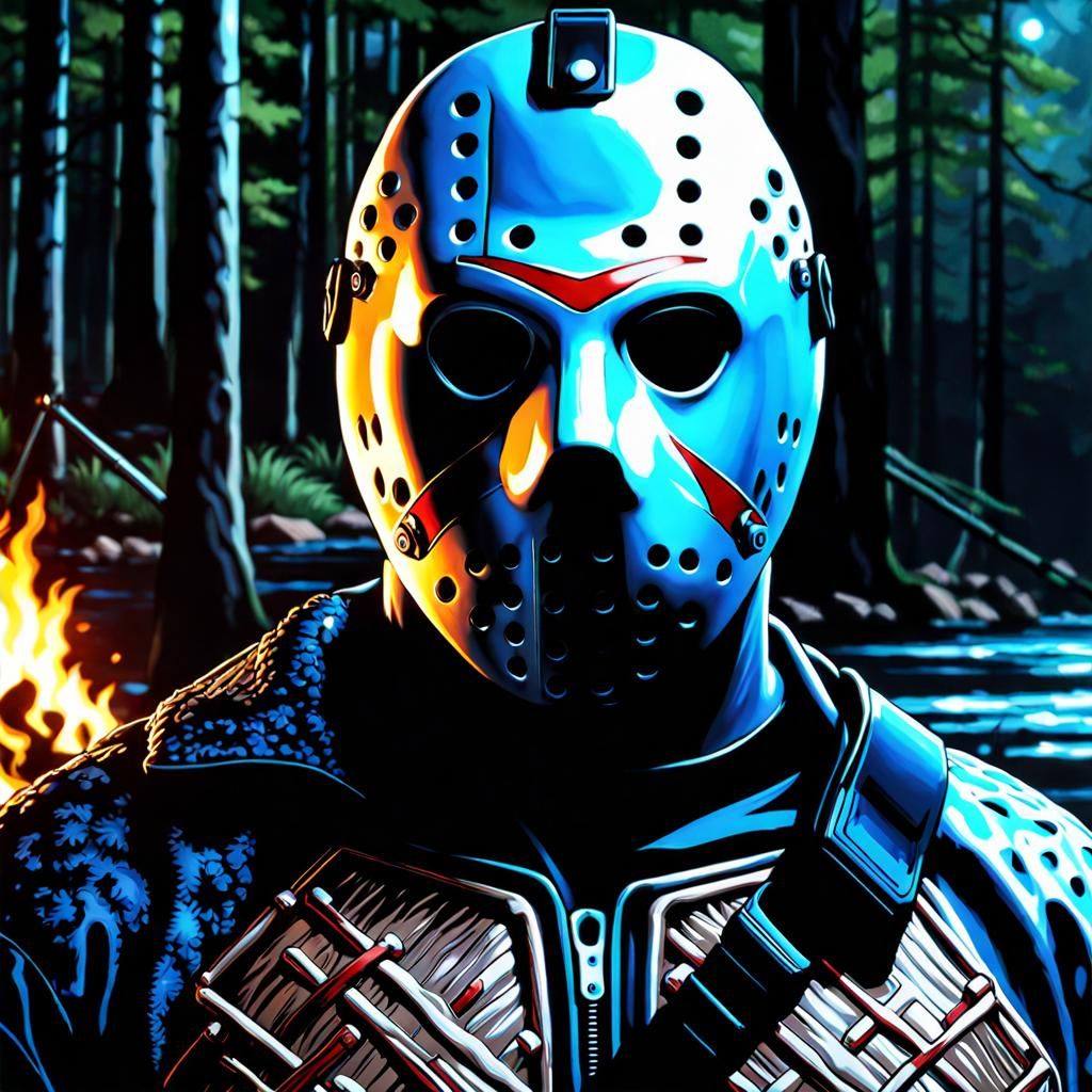 Jason Voorhees - AI Generated Artwork - NightCafe Creator