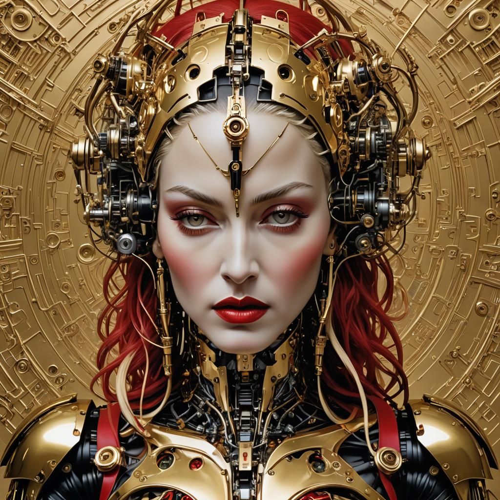 Robodonna or Madobot - AI Generated Artwork - NightCafe Creator