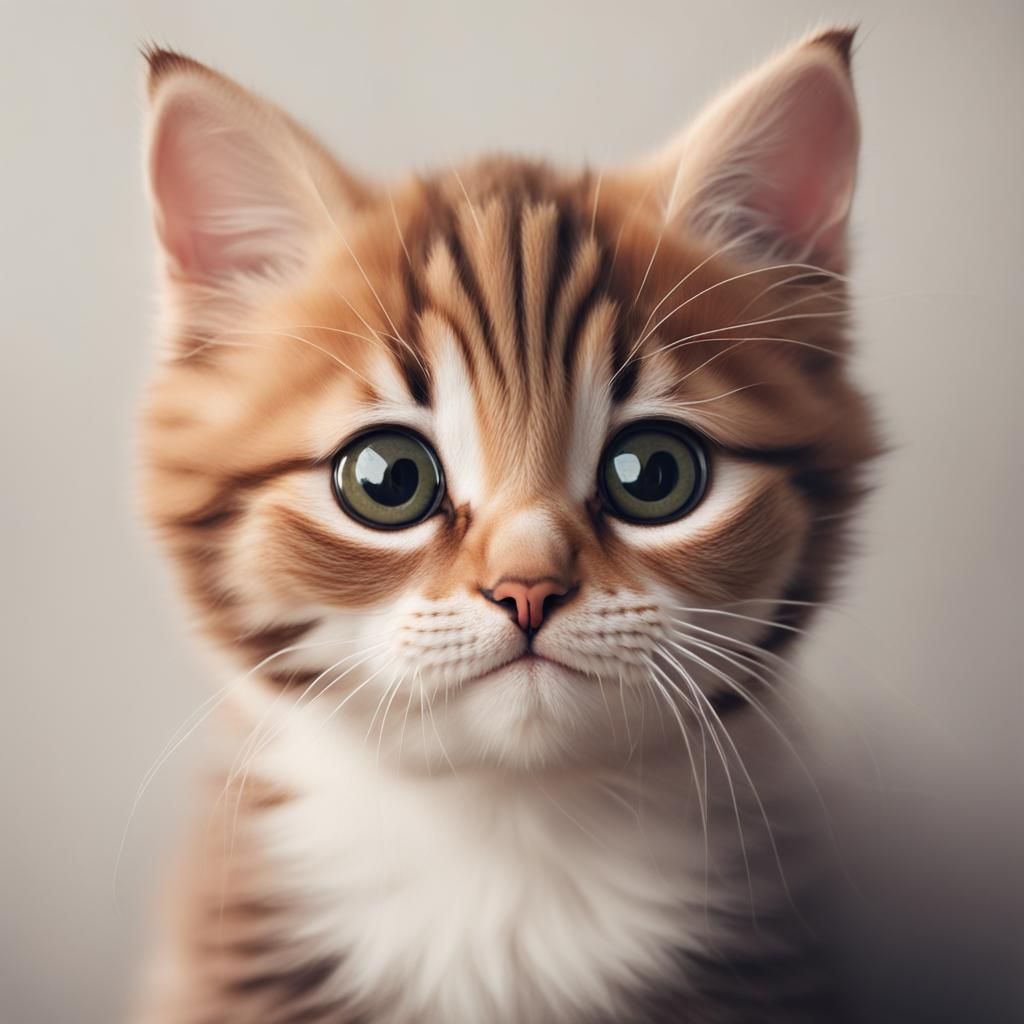CUTE CAT - AI Generated Artwork - NightCafe Creator