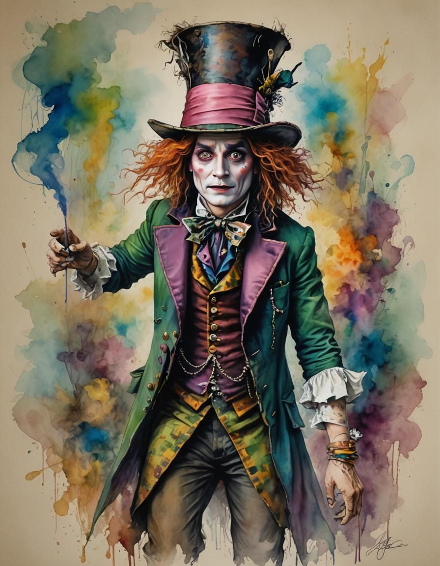 Johnny Depp Art 163 - AI Generated Artwork - NightCafe Creator