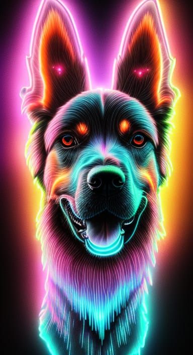 Dog - AI Generated Artwork - NightCafe Creator
