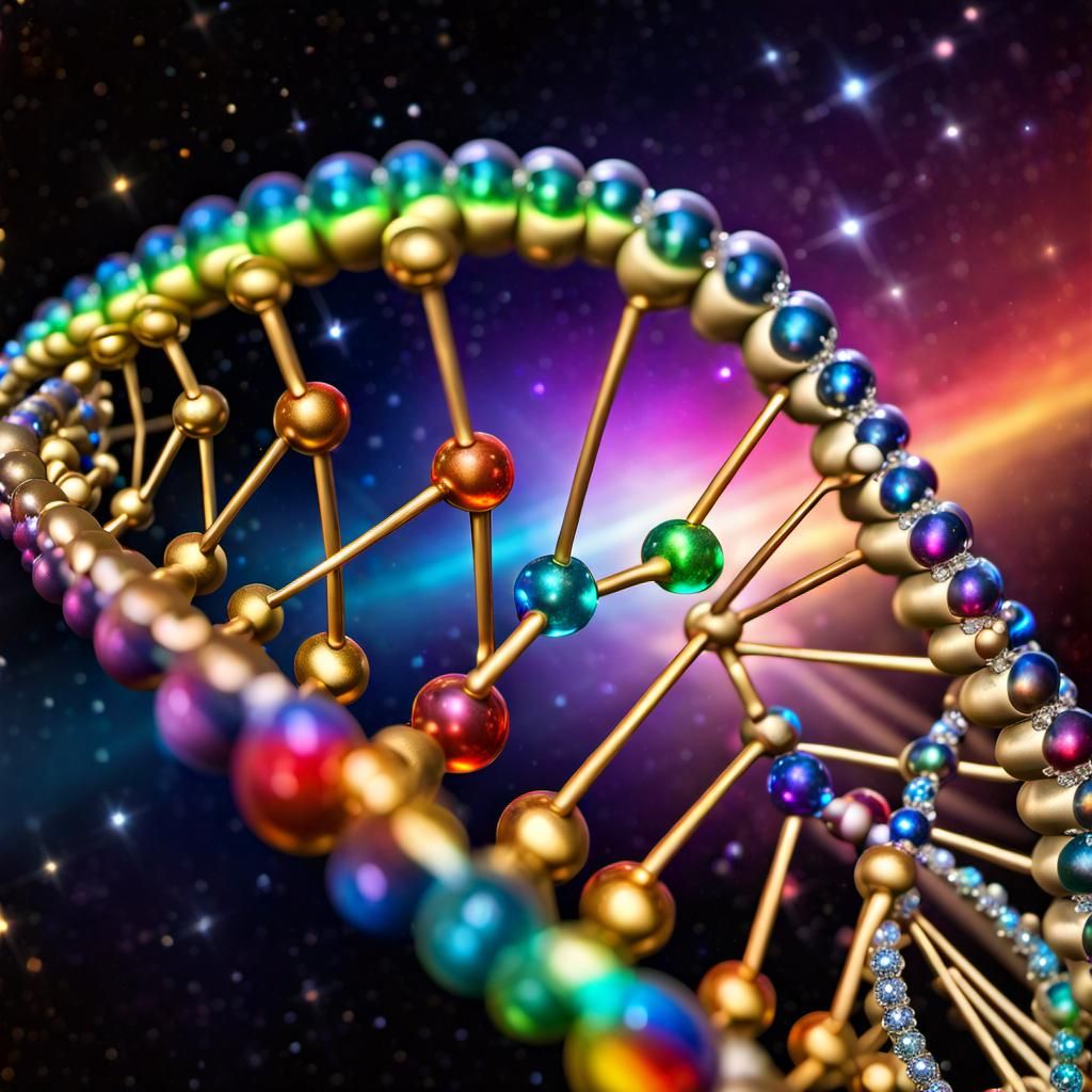 DNA - AI Generated Artwork - NightCafe Creator