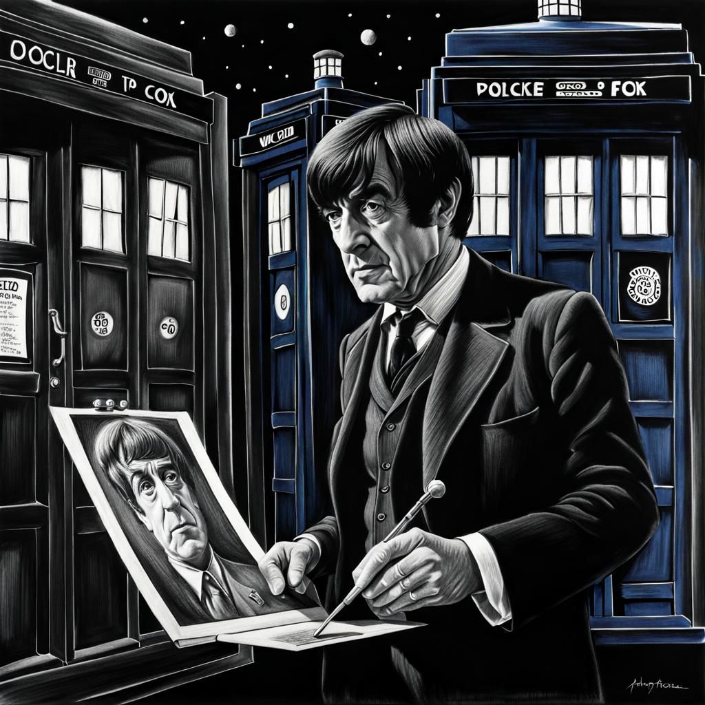 Patrick Troughton, Doctor Who #2 1966-1969 - AI Generated Artwork ...