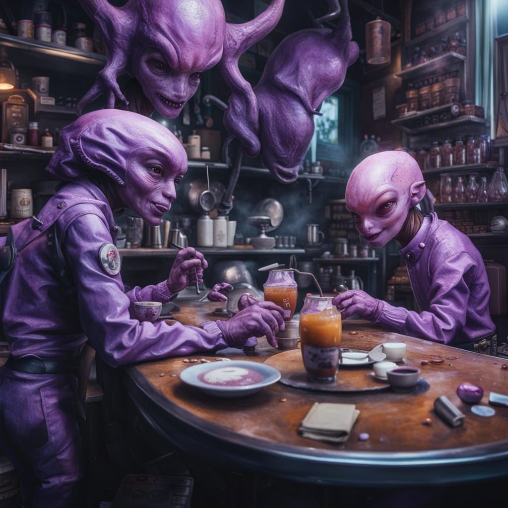 Alien - AI Generated Artwork - NightCafe Creator