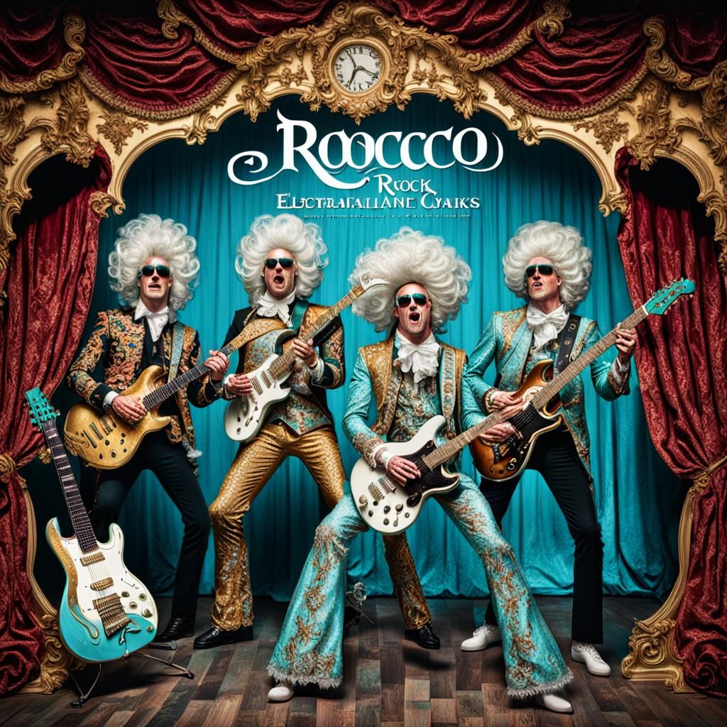 Rococo Rock - AI Generated Artwork - NightCafe Creator