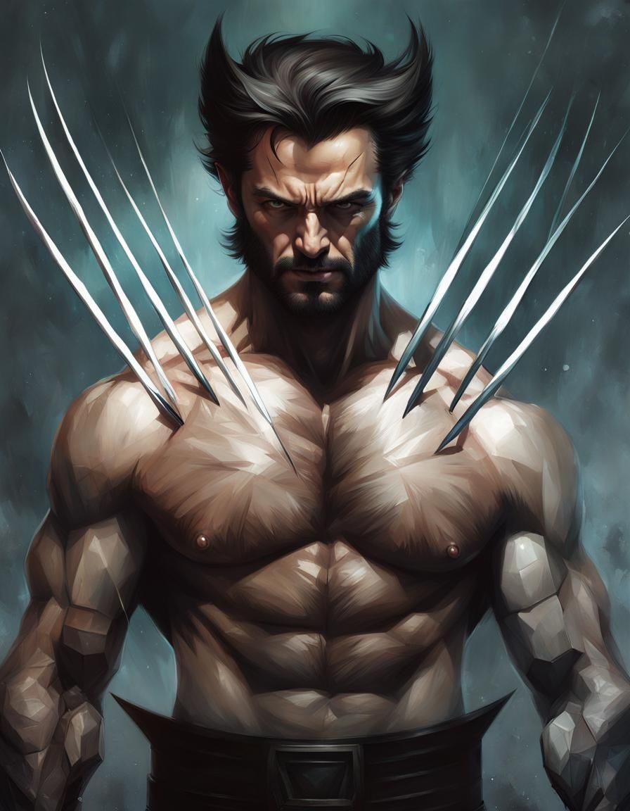 Wolverine - AI Generated Artwork - NightCafe Creator