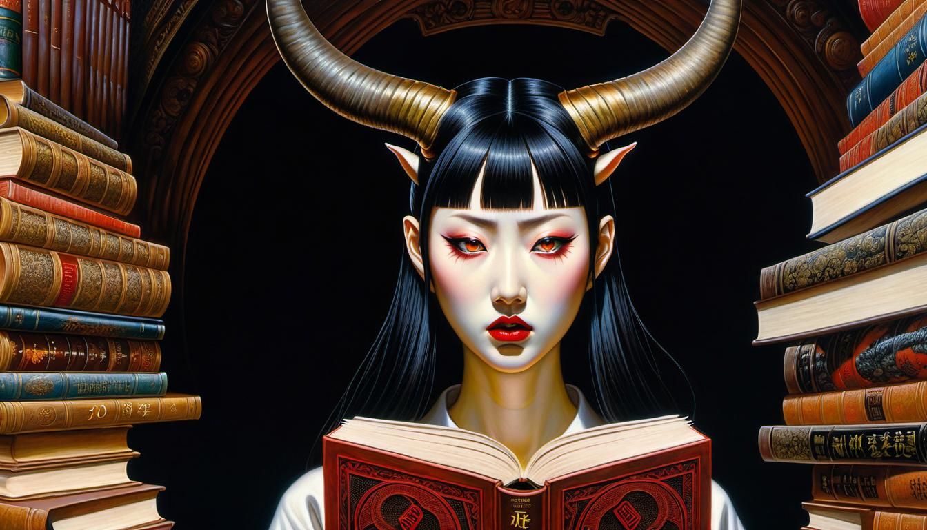 Demon Girl - AI Generated Artwork - NightCafe Creator