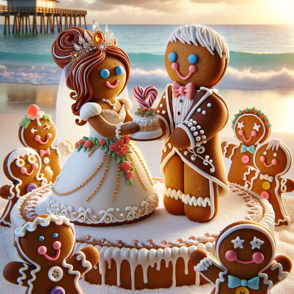 gingerbread wedding - Sweet Whimsical Gingerbread Wedding Sc...