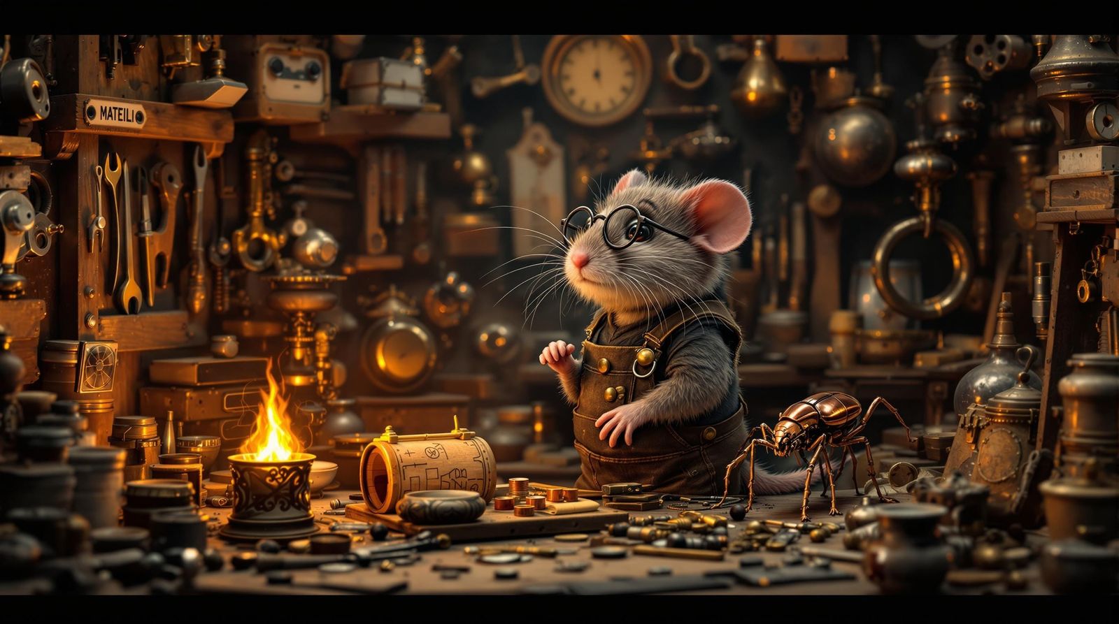 The Matchbox Workshop v10 - Miniature Inventor's Workshop in...