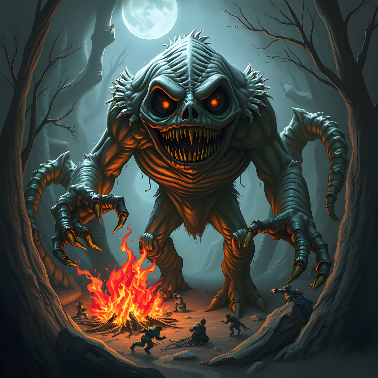 The scariest monster ever seen - Chilling Creature of Night...