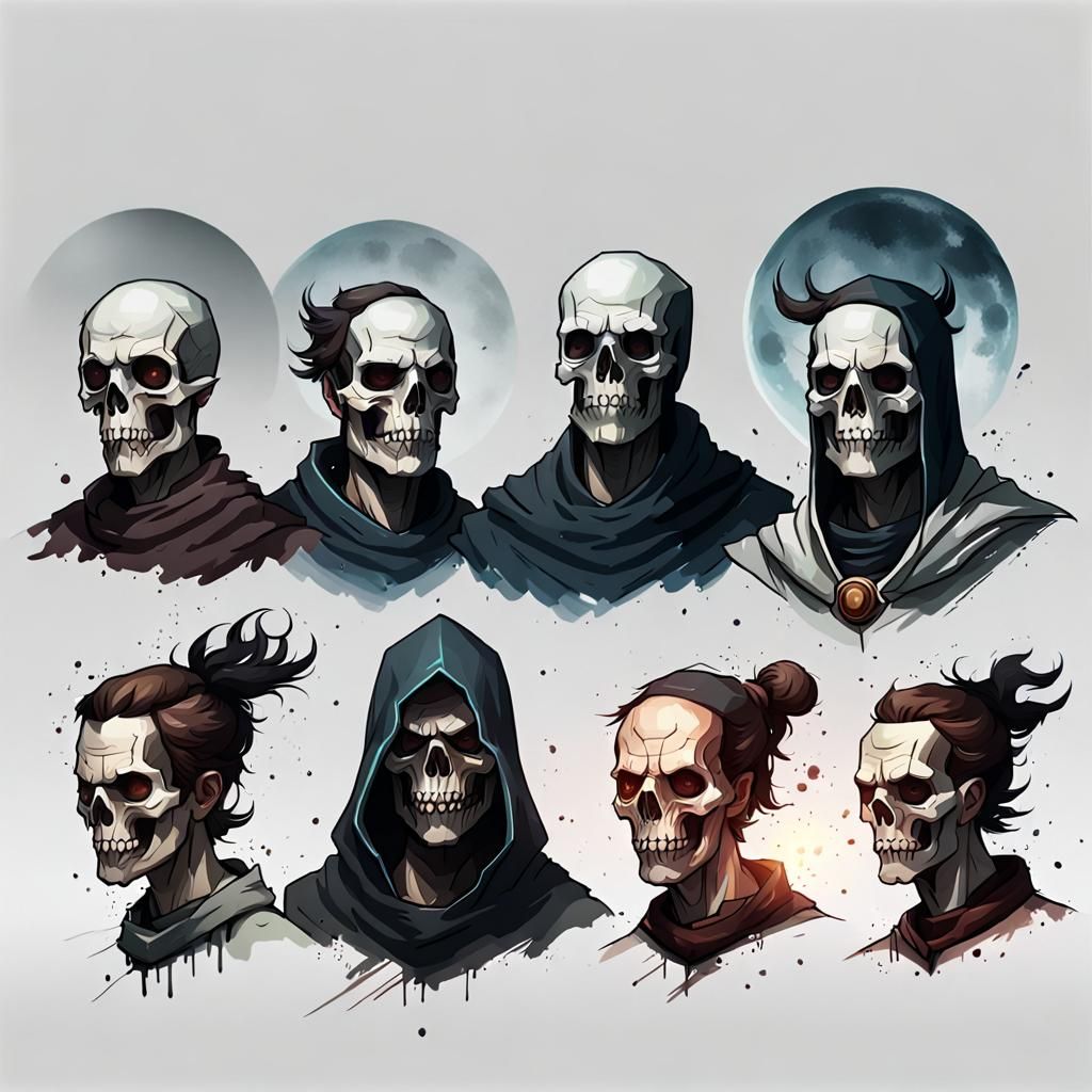 comic character design draft page - AI Generated Artwork - NightCafe ...