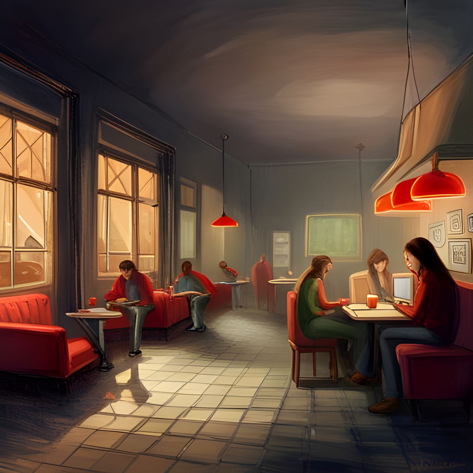 Night cafe - AI Generated Artwork - NightCafe Creator