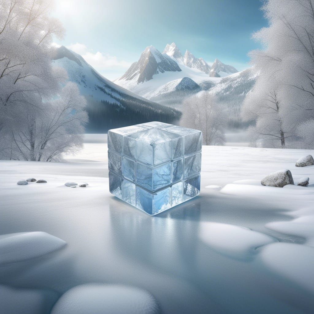 a frozen - AI Generated Artwork - NightCafe Creator