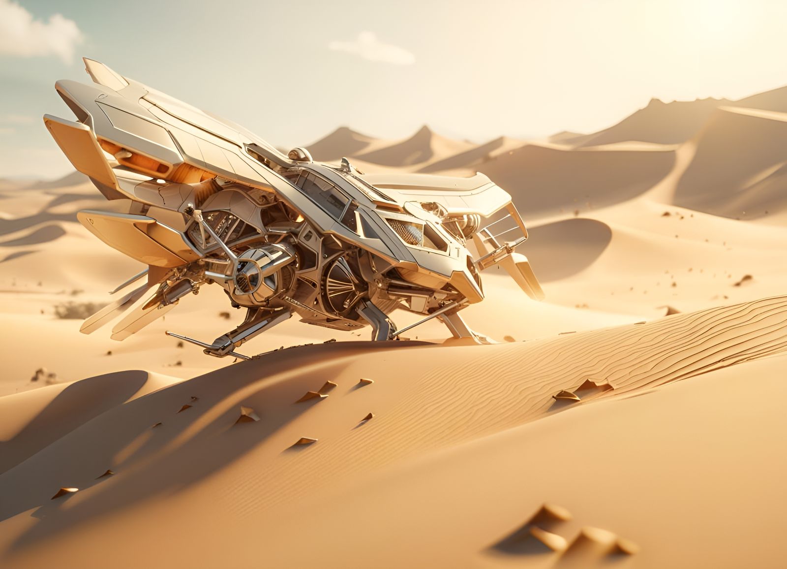 Ornithopter - AI Generated Artwork - NightCafe Creator