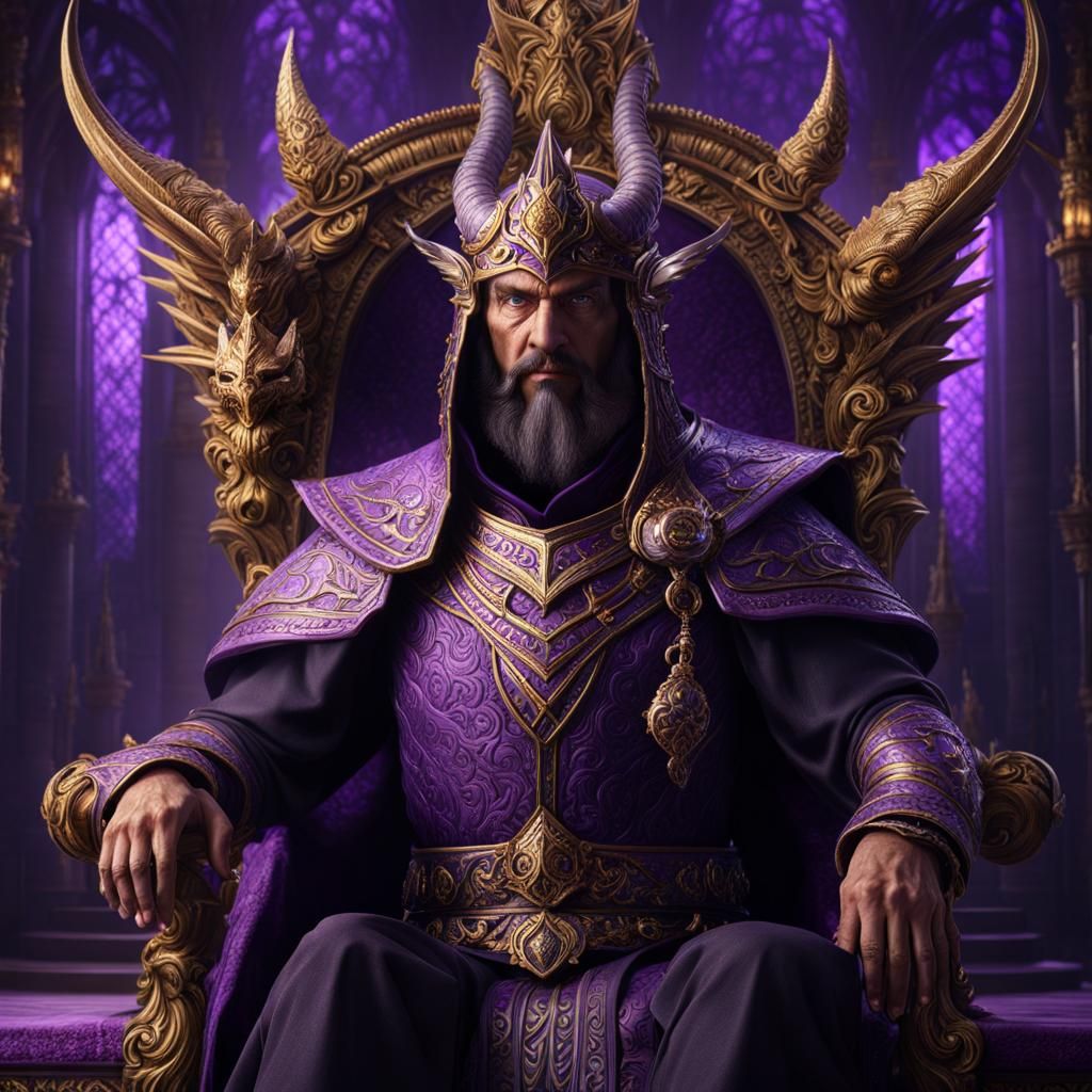 Draconian King Zibar of Draco, The Royal Order of Thuban "Portrait of ...