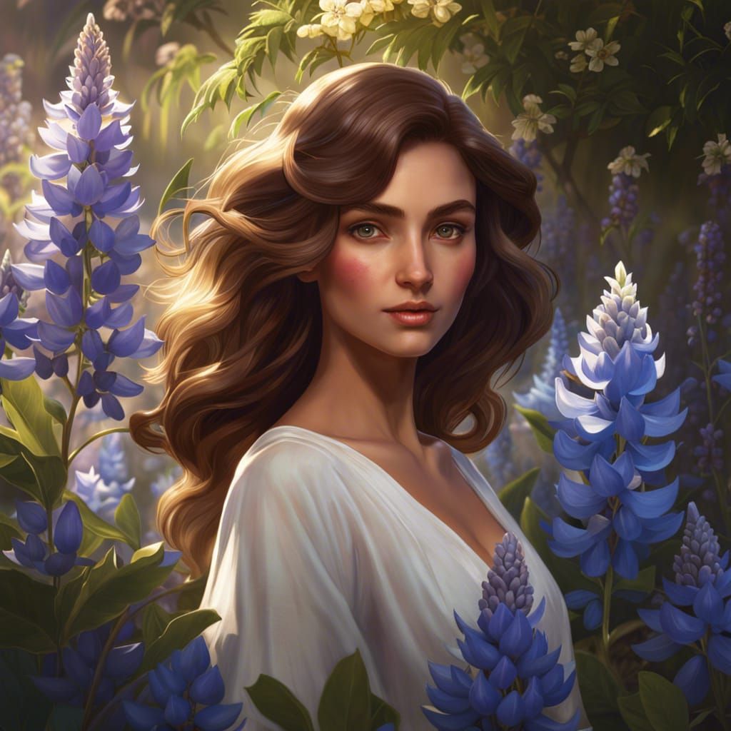 Lupine - AI Generated Artwork - NightCafe Creator