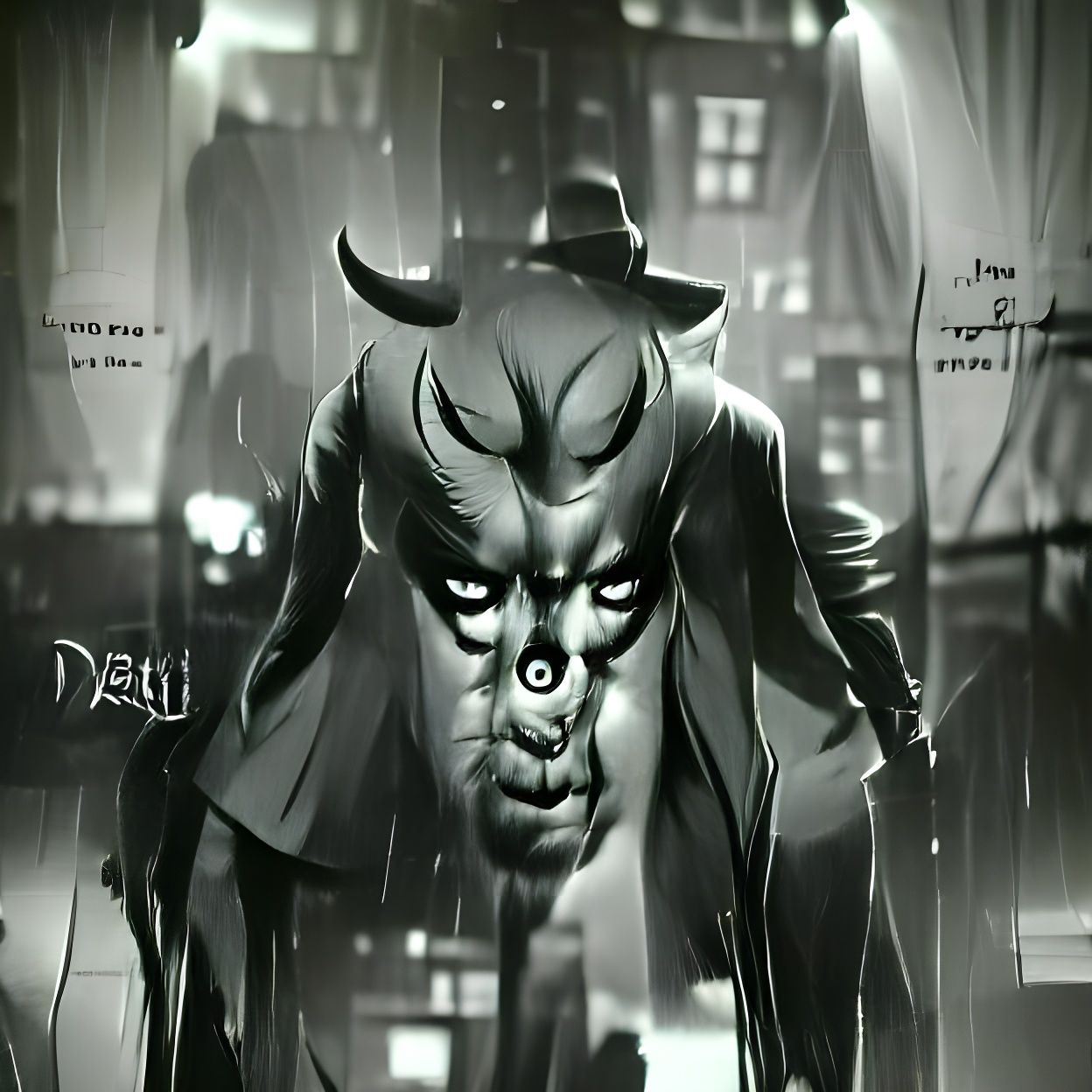 The Devil Watches you : r/nightcafe