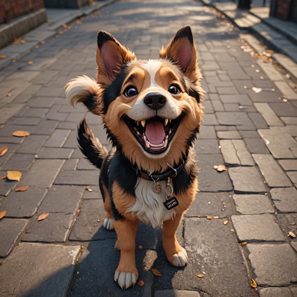 Silly Doggo - AI Generated Artwork - NightCafe Creator