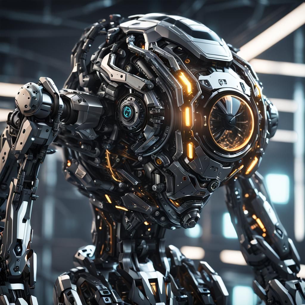 Roboto 2001 - AI Generated Artwork - NightCafe Creator