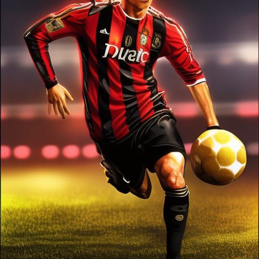 Cristiano Ronaldo - AI Generated Artwork - NightCafe Creator