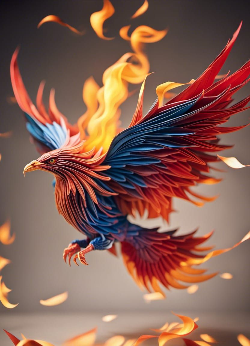 Phoenix #2 - AI Generated Artwork - NightCafe Creator