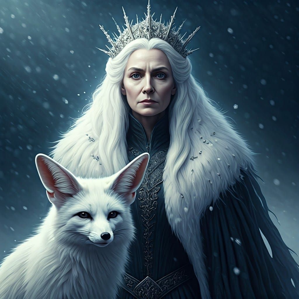 Jadis, the elegant White Witch - Jadis, the elegant White W...