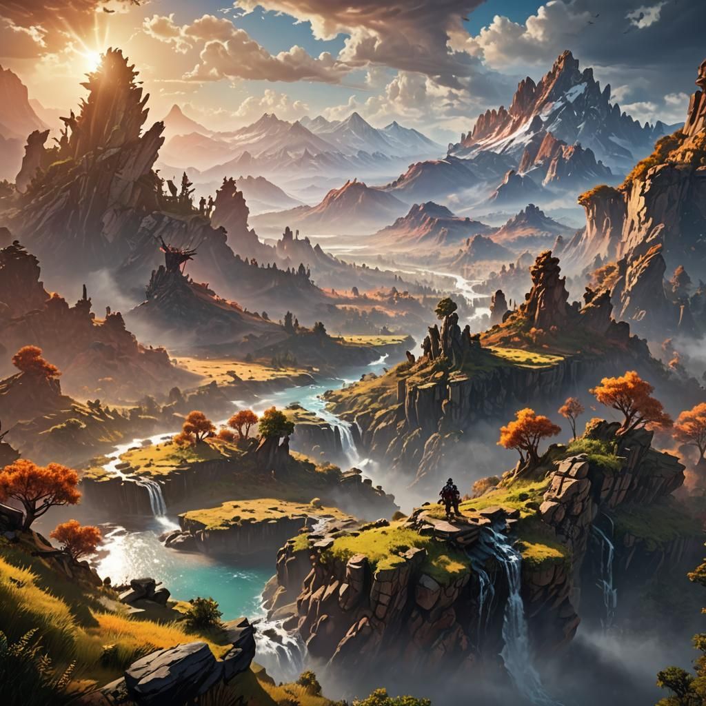 Landscape - AI Generated Artwork - NightCafe Creator