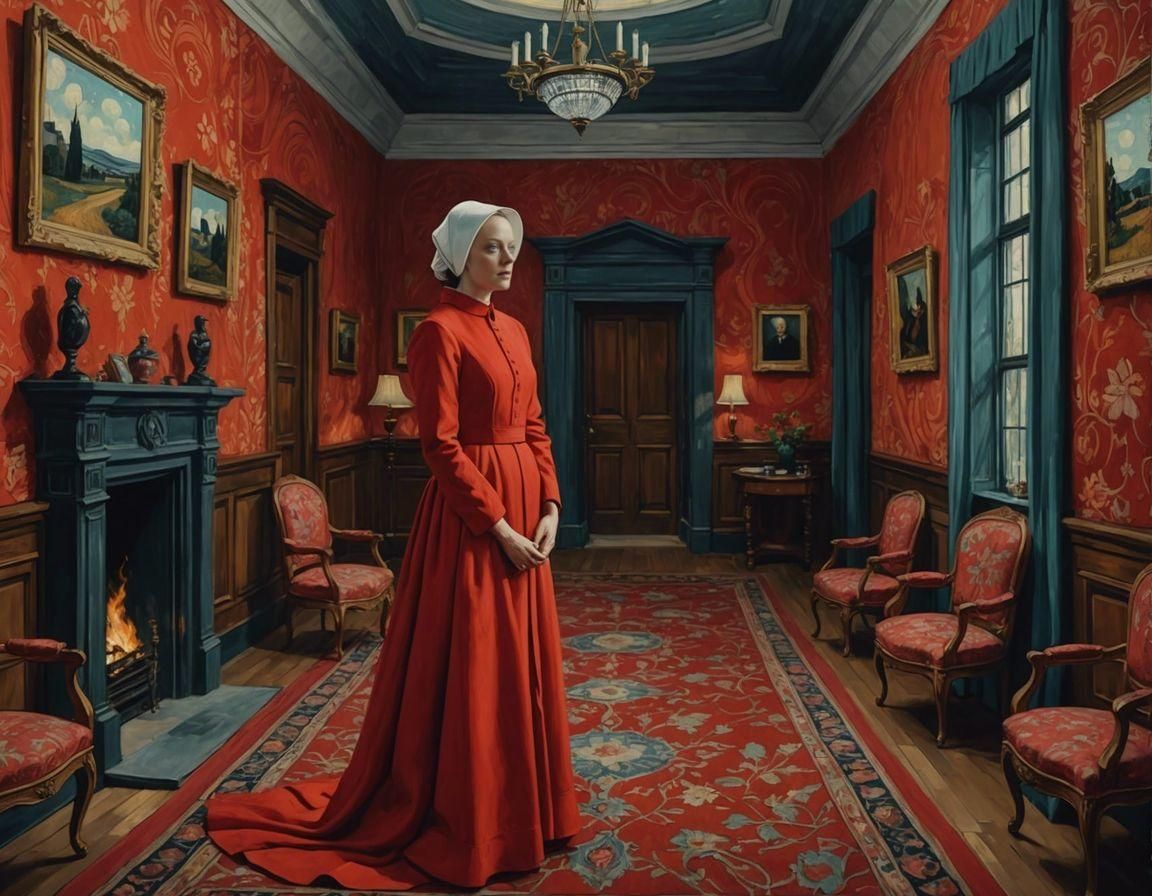 June Osborne from The Handmaid's Tale - AI Generated Artwork ...