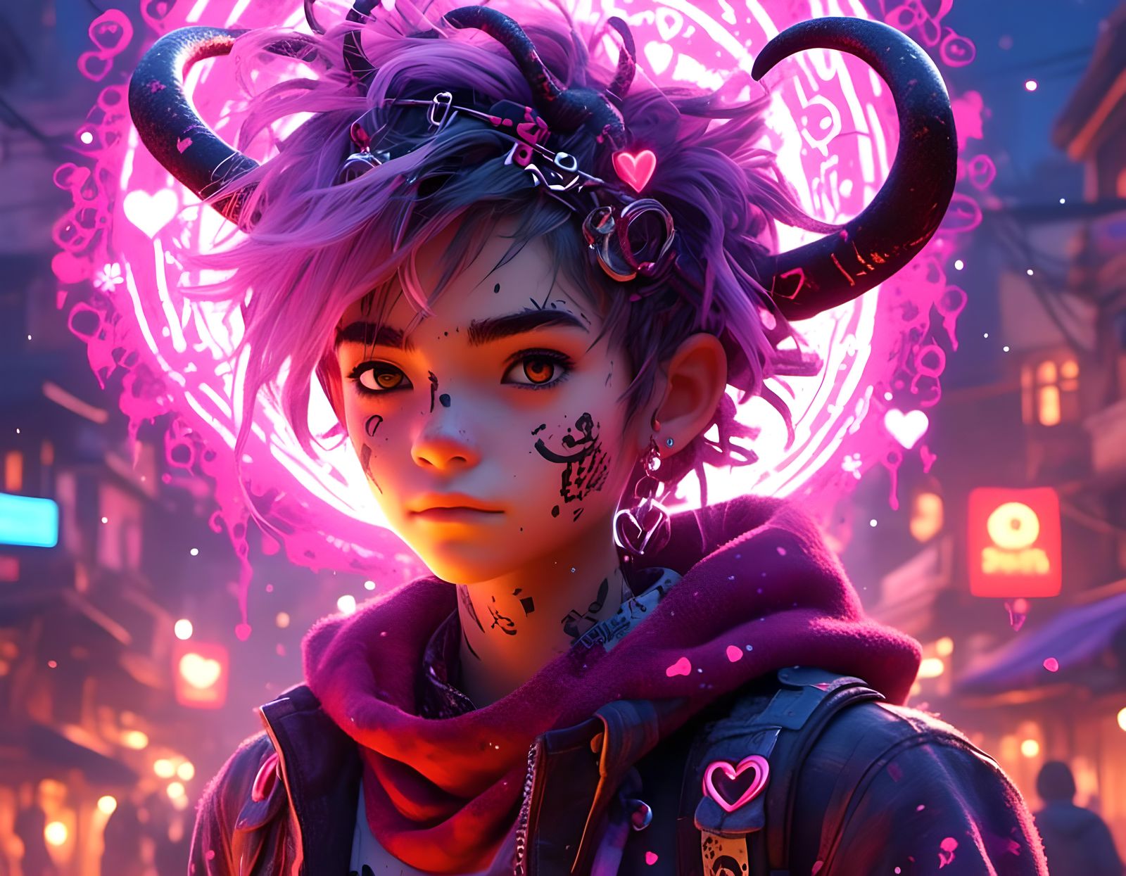 The illusion of love 2 💓 - AI Generated Artwork - NightCafe Creator