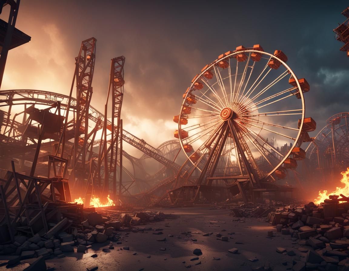 Aftermath Park - AI Generated Artwork - NightCafe Creator