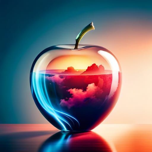 Apple Cloud - AI Generated Artwork - NightCafe Creator