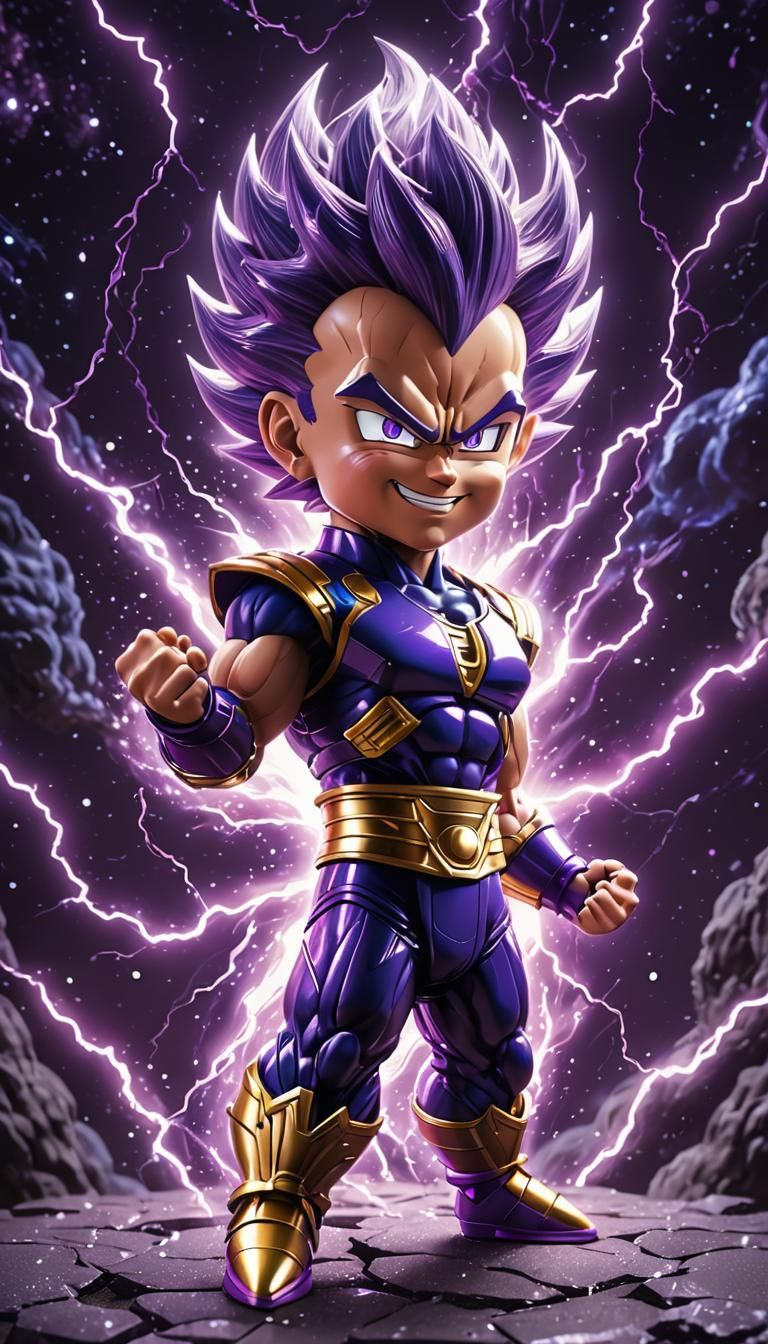 Ultra Ego Vegeta ( Chibi version) - AI Generated Artwork - NightCafe ...