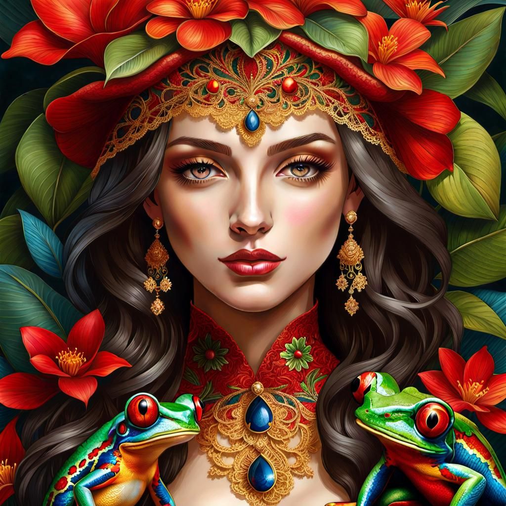 Creative Women portraits - AI Generated Artwork - NightCafe Creator