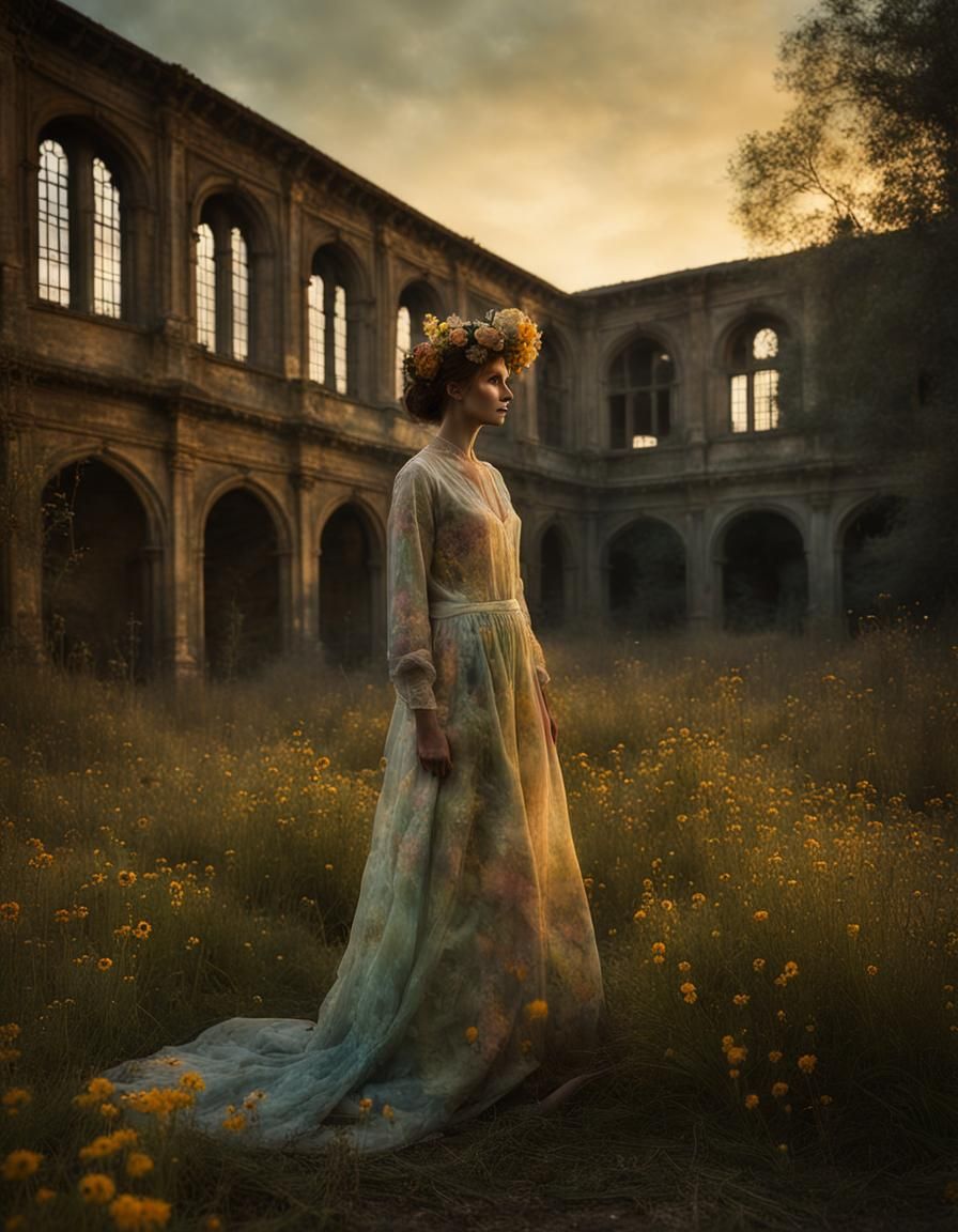 transparent lost souls frolicking character design by photographer ...