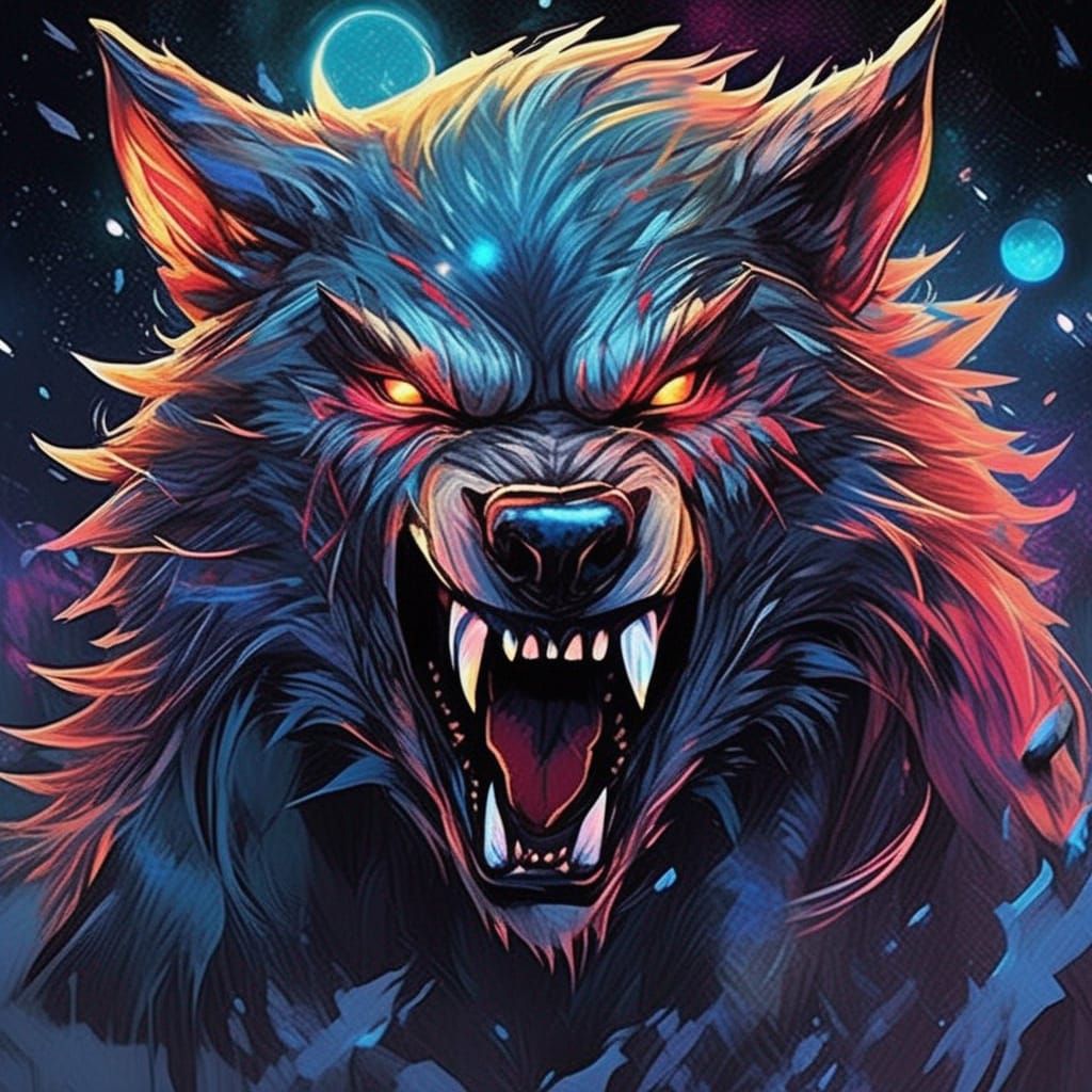 Werewolf - AI Generated Artwork - NightCafe Creator