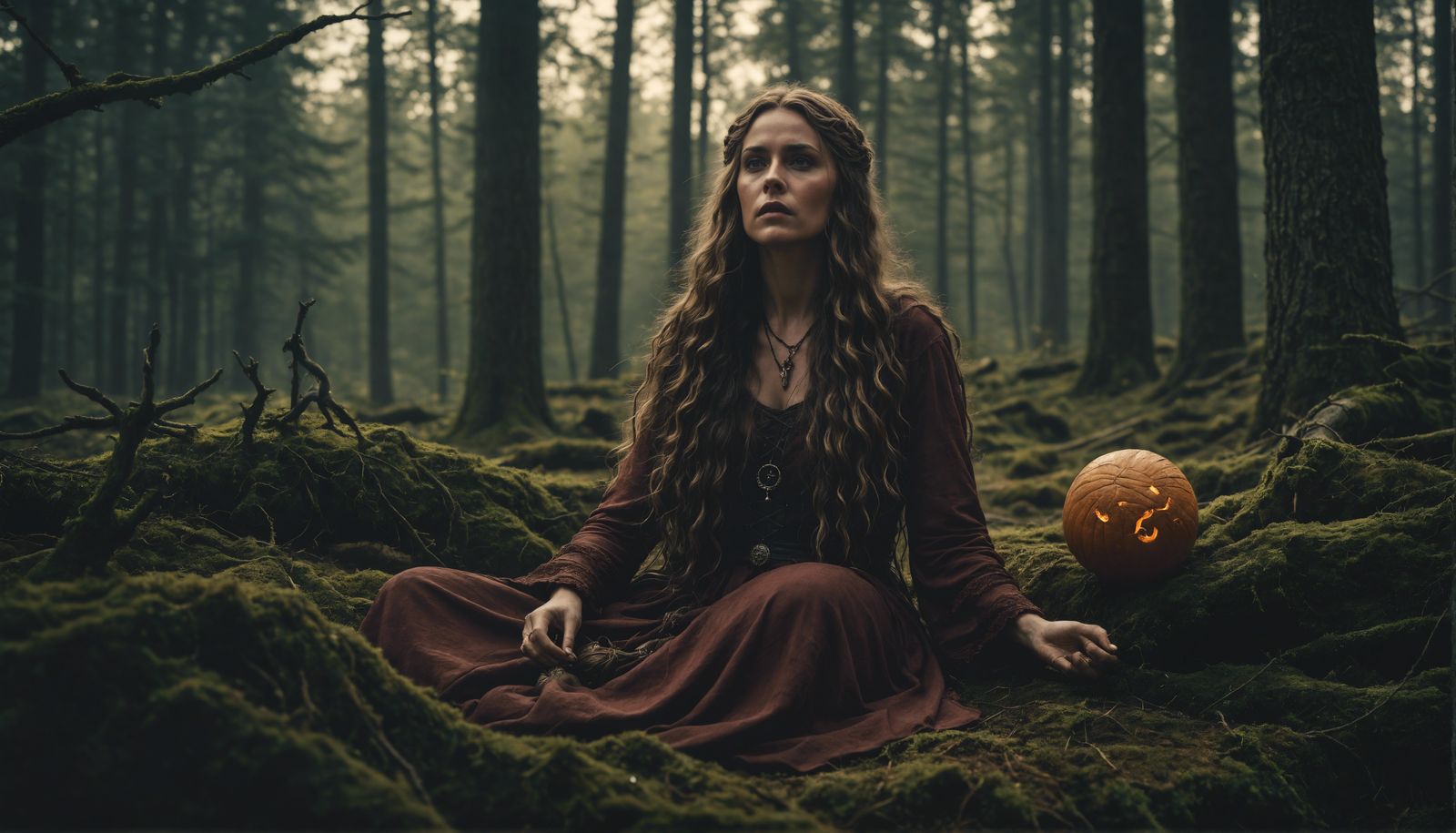 Vril thule society, mystical, beautiful woman. witchcraft, pagan, long ...