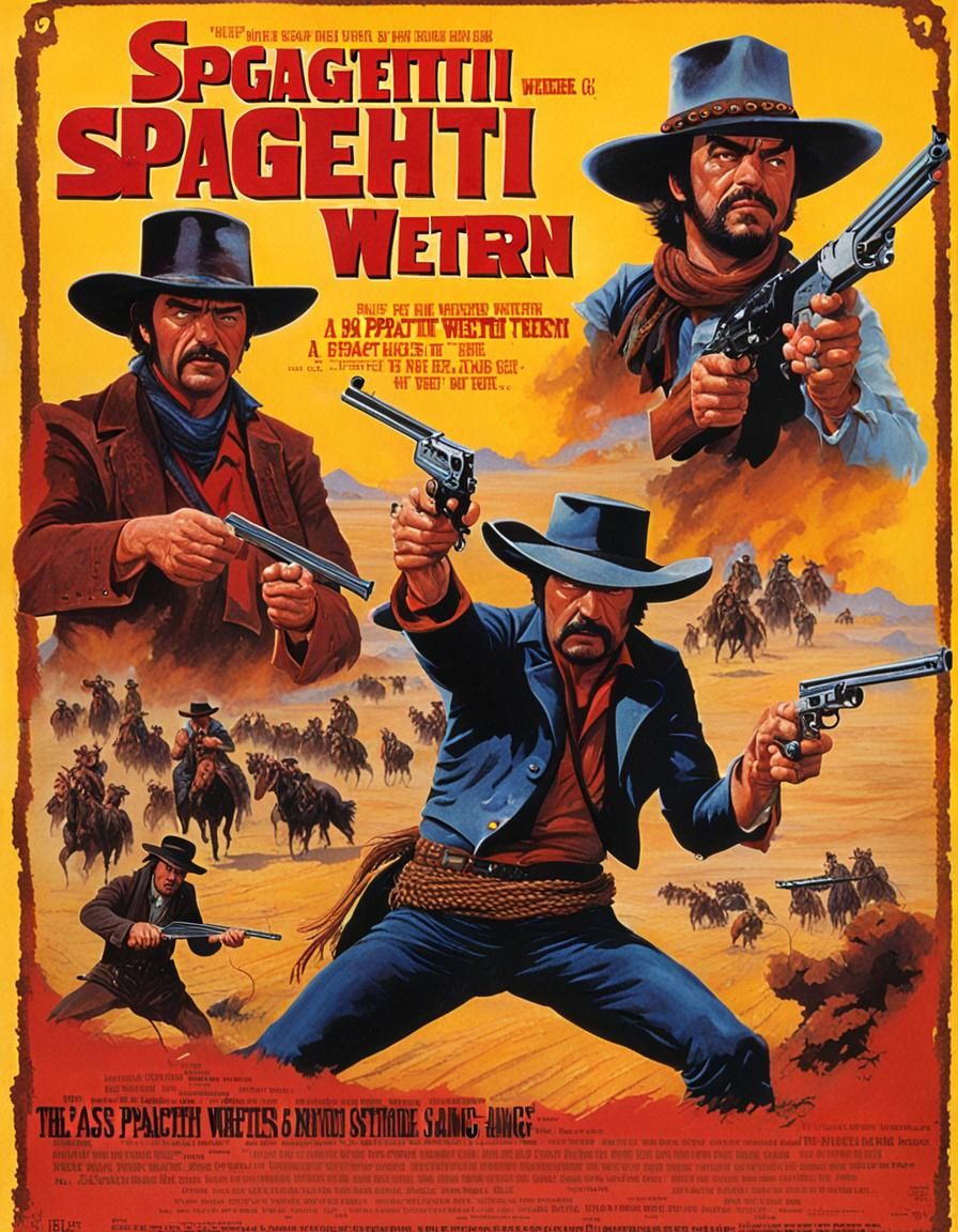 Spaghetti Western - AI Generated Artwork - NightCafe Creator