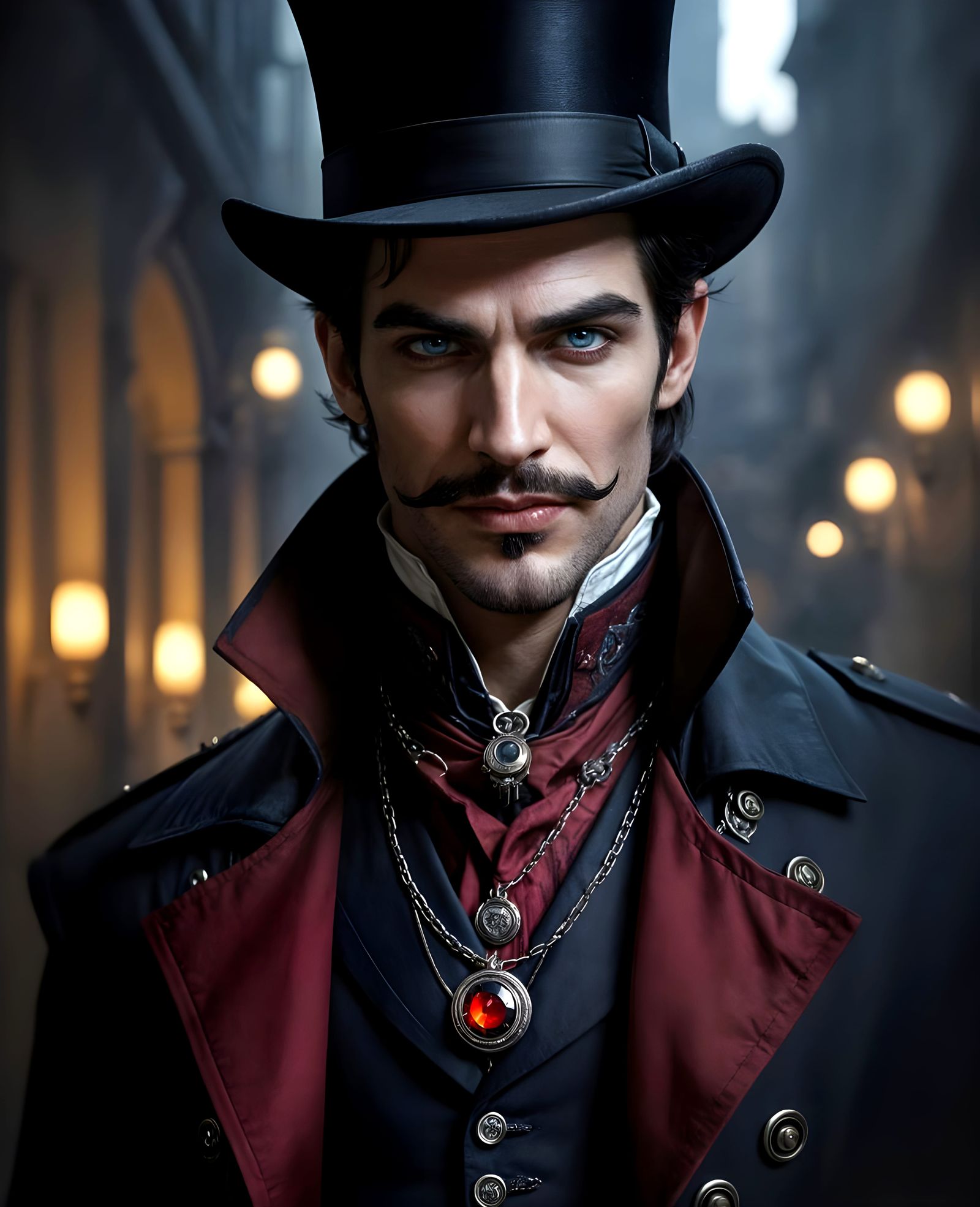 Captain Hook as A Steampunk Vampire