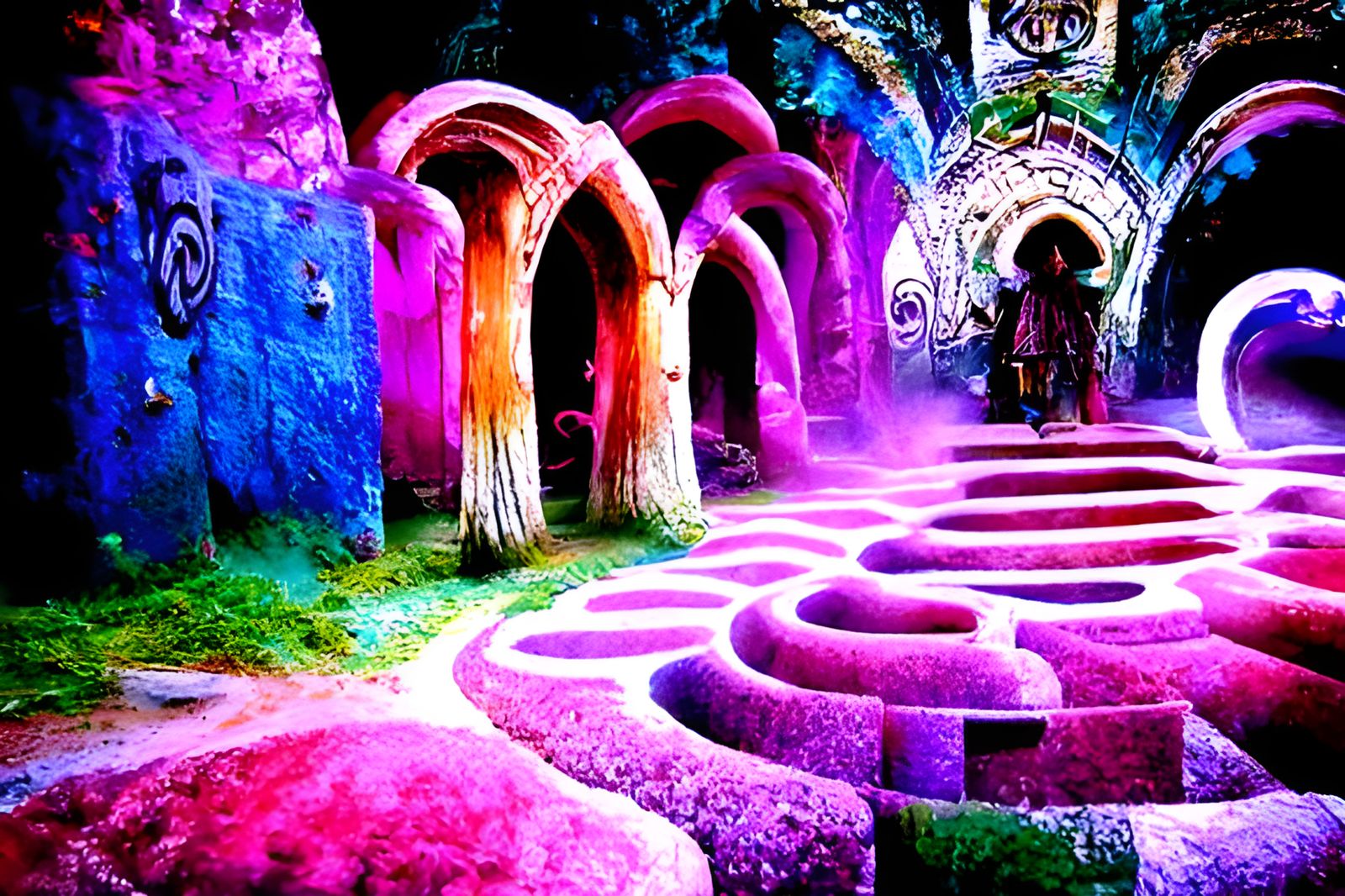 Magic Labyrinth - AI Generated Artwork - NightCafe Creator