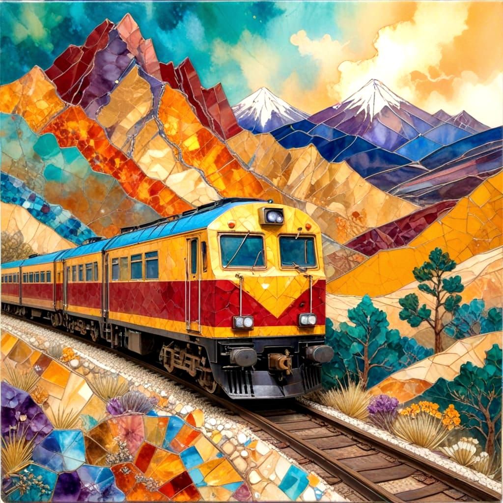 Mosaic Train - Mosaic Train