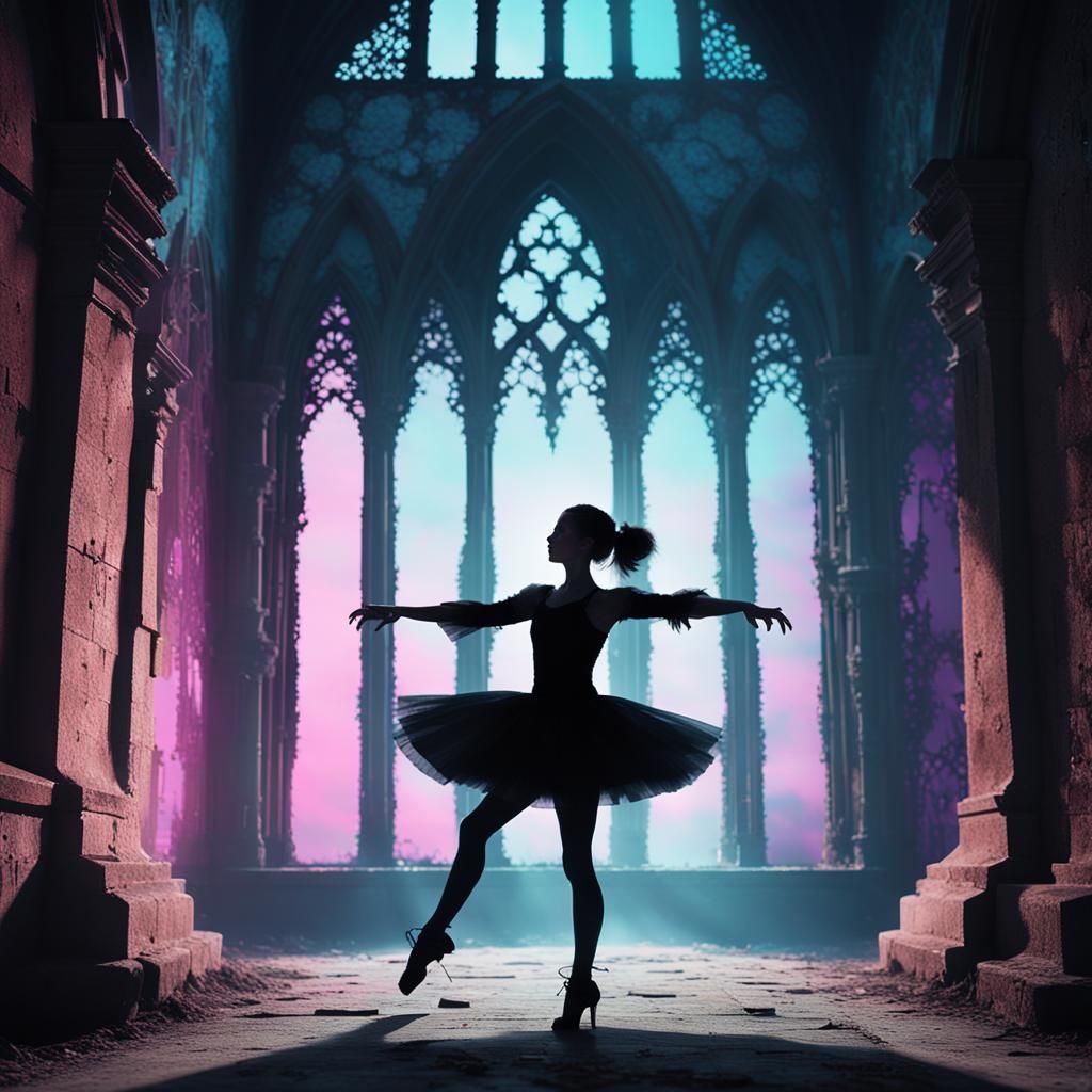 ghost of the ballet dancer - AI Generated Artwork - NightCafe Creator