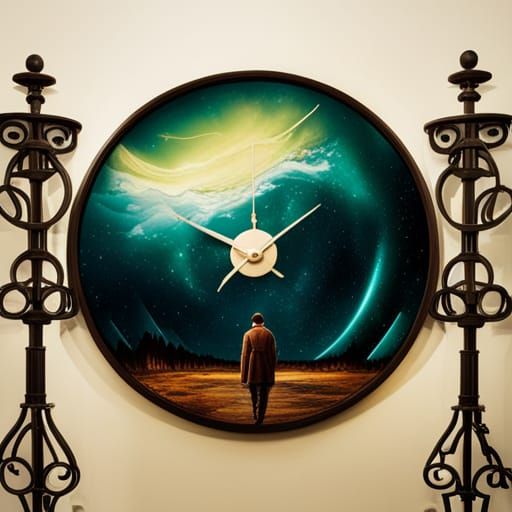 Wall Clock - AI Generated Artwork - NightCafe Creator