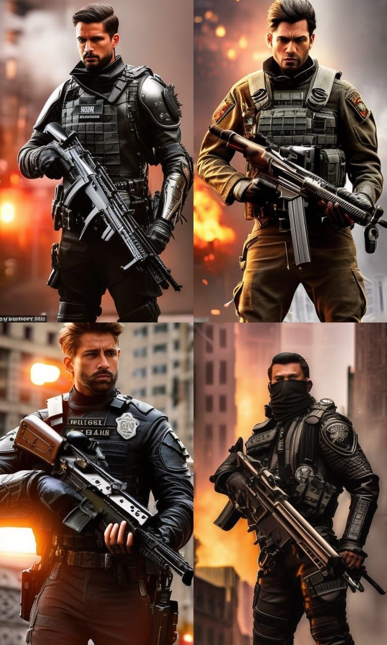 police in riot gear concept art 1 - AI Generated Artwork - NightCafe ...