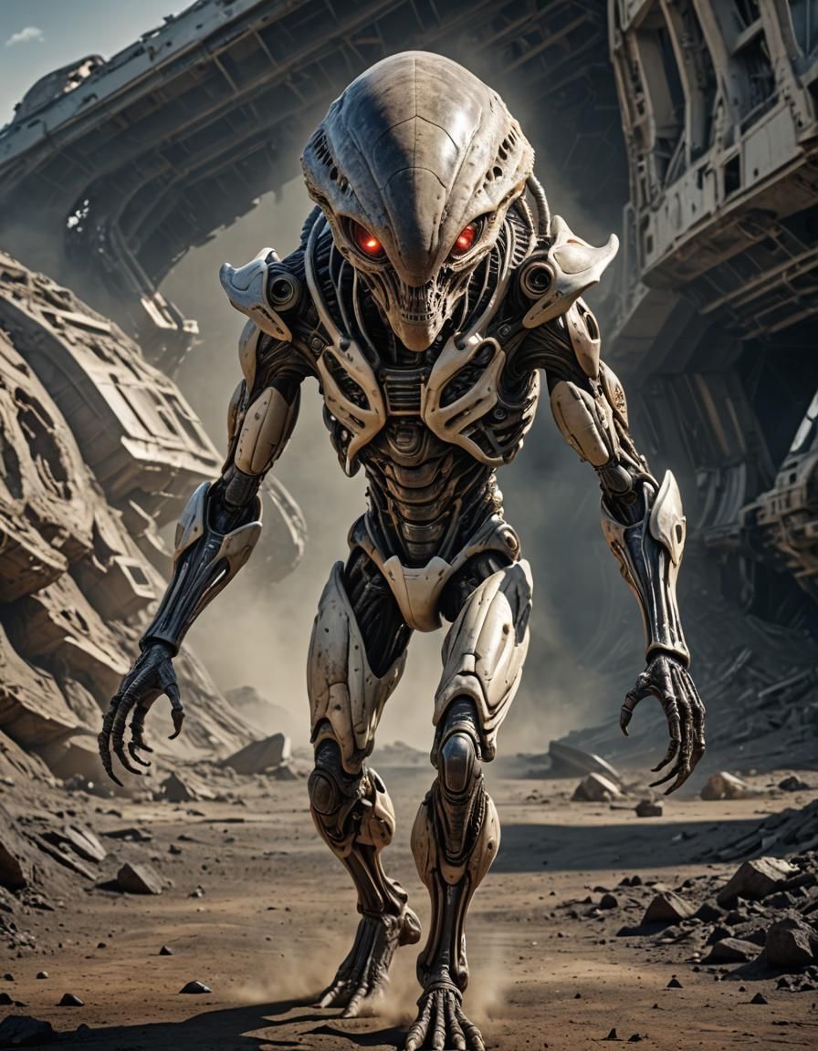 angry alien - AI Generated Artwork - NightCafe Creator