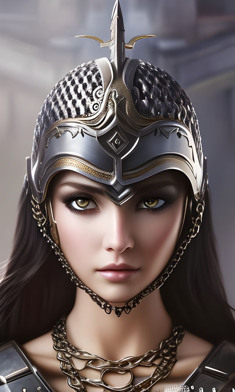 Mithra, the Captain of the City Guard - AI Generated Artwork - NightCafe Creator