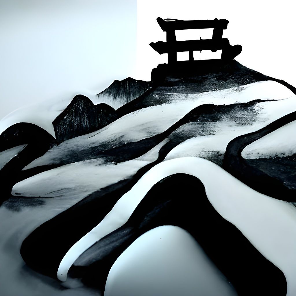 Zen mountain - AI Generated Artwork - NightCafe Creator