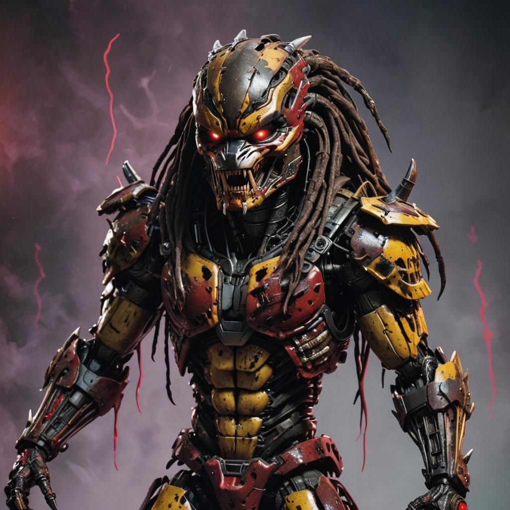 The predator Animatronic - AI Generated Artwork - NightCafe Creator