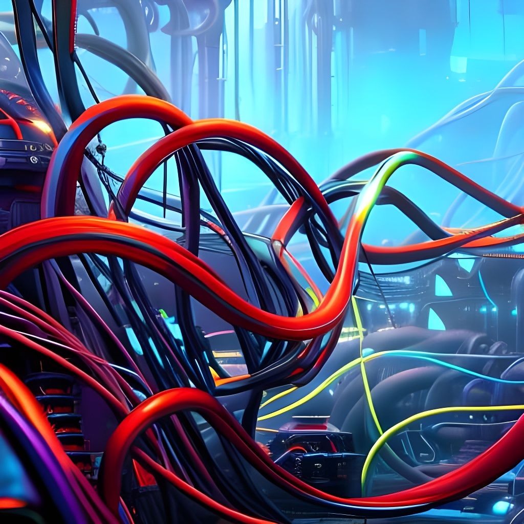 Who loves cables? - AI Generated Artwork - NightCafe Creator