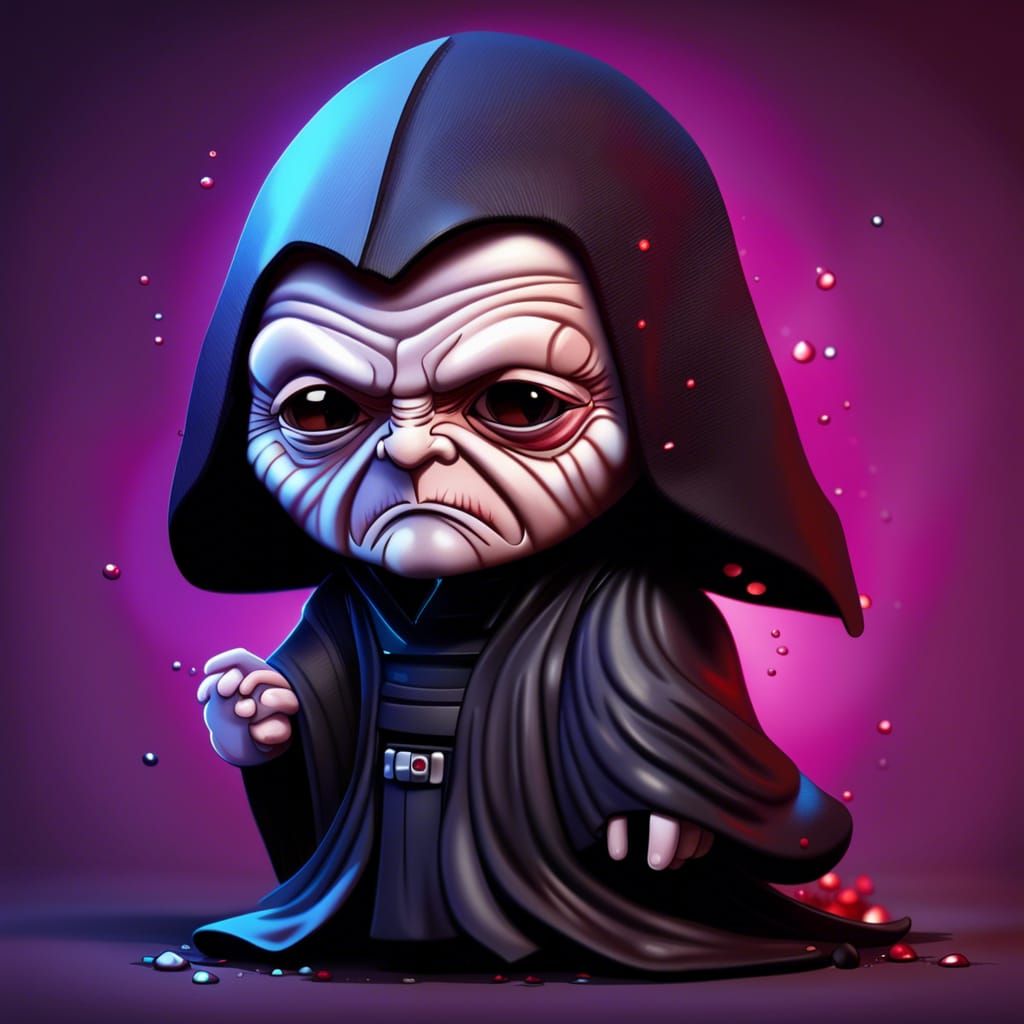 Chibi star wars Emperor Palpatine - AI Generated Artwork - NightCafe ...